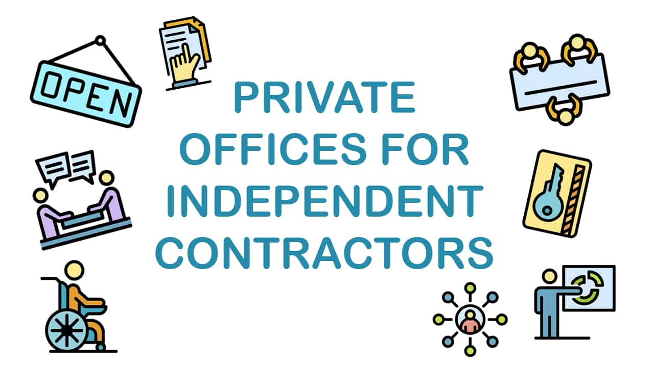 Private Offices for Independent Contractors from extraSlice